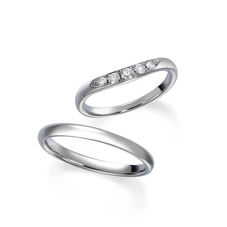 WRA028/WRB046 | ブライダルジュエリー専門 タケウチ・ブライダル 富山総曲輪店